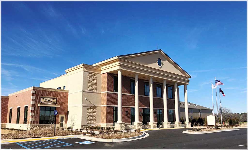Morgan Memorial Hospital Project - GFRC Columns, GRG Columns